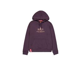 Alpha Industries Damen Hoodie &raquo;New Basic Hoodie BL W&laquo; lila S