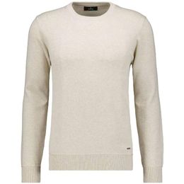 Ragman Herren Ragman Rundhalspullover beige 52