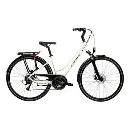 Trekkingrad &raquo;Damen-Trekkingrad 28" Trans 3.0 wei&szlig; 24 G&auml;nge&laquo; 24 Gang Shimano ACERA M3020 Schaltwerk Kettenschaltung KROSS Damen-Trekkingrad 28" Trans 