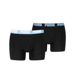 Puma Herren Puma &raquo;Puma MEN EVERYDAY BASIC BOXERS 2P&laquo; 2er Pack, mit Logobund schwarz L