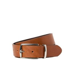 Jack & Jones Jack & Jones Herren Lederg&uuml;rtel &raquo;JACPRAGUE LEATHER BELT NOOS&laquo; braun