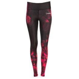 WINSHAPE Damen Leggings &raquo;AEL102-Brilliant&laquo; mit leichtem Kompressionseffekt rot XXL, Normalgr&ouml;&szlig;en