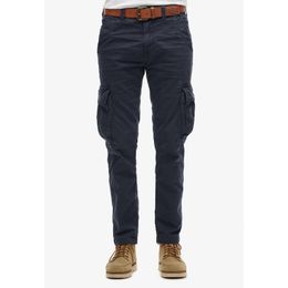 Superdry Damen Cargohose &raquo;Core Cargo Pant&laquo; blau 29, L&auml;nge 32