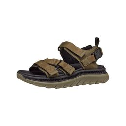 Geox Herren Sandale &raquo; Sandalen Lederimitat/Textil&laquo; braun 45