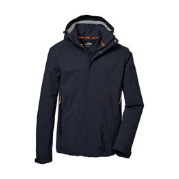 Killtec Herren Outdoorjacke &raquo;KOS 53 MN JCKT&laquo; Funktionsjacke: Wind- und wasserdicht, atmungsaktiv, Kapuze abnehmbar blau S