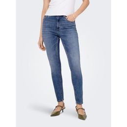 Only Damen Only Skinny-fit-Jeans &raquo;ONLMILA HW SK ANK DNM BJ13994 NOOS&laquo; Baumwollmischung, skinny fit 30, L&auml;nge 32