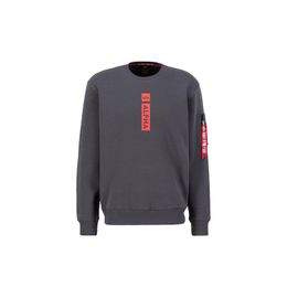 Alpha Industries Damen Sweater &raquo;Alpha PP Sweatshirt&laquo; grau XXL