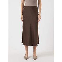 Y.A.S Damen &raquo;YASPELLA HW MIDI SKIRT S. NOOS&laquo; braun L (40)