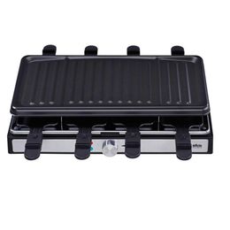 SILVA HOMELINE Raclette-Grill, Schwarz, Kunststoff, 44x12.5x24 cm, K&uuml;chenger&auml;te, Tischgrills & Fondues, Raclette-Grills