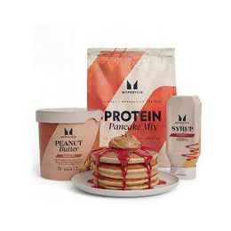 Myprotein Pancake Bundle - Raspberry - Peanut Butter, Smooth - Golden Syrup