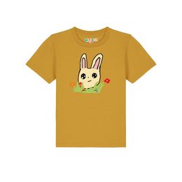 Watabout.kids Shirt 'Osterhase Mit Blumen' girl Yellow size 134/146