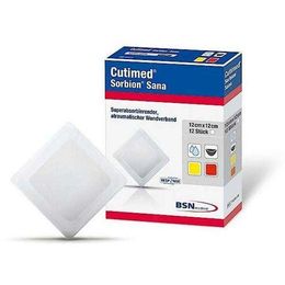 BSN Cutimed Sorbion Sana Wundauflage 8,5x8,5 cm 24 St