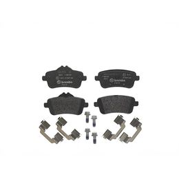 Brembo Bremsbelagsatz, Scheibenbremse P 50 101 hinten rechts links mit Zubeh&ouml;r f&uuml;r MERCEDES-BENZ A0064203520 0064203520 A0064206320