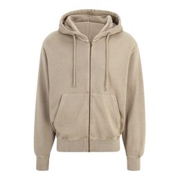 Jack & Jones Jack & Jones Zip-Up Hoodie 'Charge' male Beige size XXL