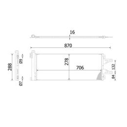 Mahle Kondensator, Klimaanlage AC 368 000S f&uuml;r PEUGEOT FIAT CITRO&Euml;N VAUXHALL OPEL 1343785080 6455HC 6455EP