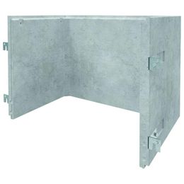 Aco Betonlichtschacht f&uuml;r Standardmontage, 820 mm, 1000 mm,500 mm,ohne Boden