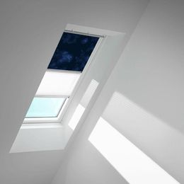 Velux Verdunkelungsrollo Duo DFD Kids Universum 4653, CK02, Aluminiumschiene,GGU,Manuell,Velux