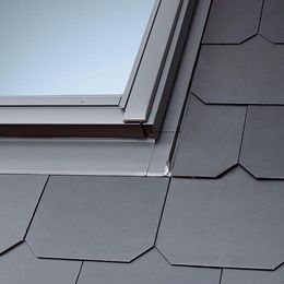 Velux Eindeckrahmen EDS 1000 Schiefer Stehfalz, 55x78 cm (CK02)