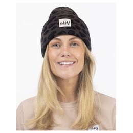 EIVY Beanie Watcher in Black Leopard | Gr.: onesize