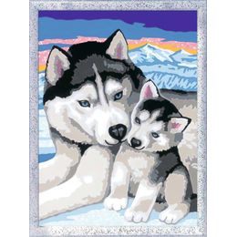 Ravensburger Malprodukte Husky Kuss in bunt | Gr.: onesize
