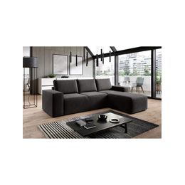 MF Design Rush Recamiere Rechts in Asphalt - (L) 302 x (B) 302 x (H) 95 cm | Gr.: onesize