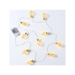 Butlers LED-Lichterkette MIAMI Ananas in Gold | Gr.: onesize