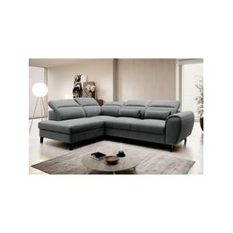 MF Design Nobel Recamiere Links in Asphalt - (L) 265 x (B) 265 x (H) 100 cm | Gr.: onesize