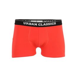 Urban Classics Boxershort in nicolaus aop+treegreen+popred | Gr.: XL