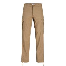 Jack & Jones Jack & Jones Cargo JPSTKANE JJBARKLEY comfort/relaxed in Beige | Gr.: W32/L30