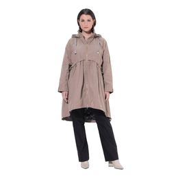 Ulla Popken Parka in blassbraun | Gr.: 50-52