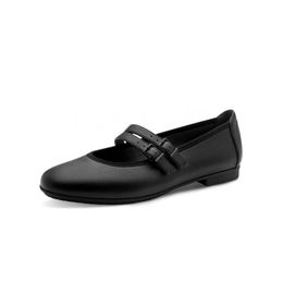 Jana Shoes Spangenballerina in Schwarz | Gr.: 41