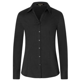 More & More More & More klassische Business-Stretchbluse Billa in black | Gr.: 46