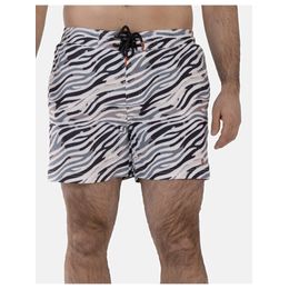 Frozen Cape Badeshorts RIBEIRA in Dark Gray Printed | Gr.: XXL