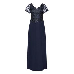 Vera Mont Abendkleid mit Stickerei in Night Sky | Gr.: 46