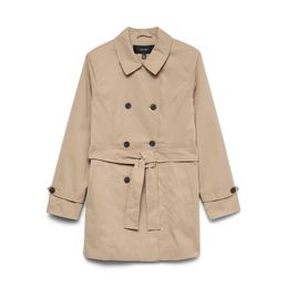 V&eacute;ro Moda Vero Moda Trenchcoat in Silver Mink | Gr.: XL