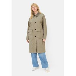 Camel Active Mantel mit Cordkragen in Salbei | Gr.: 38