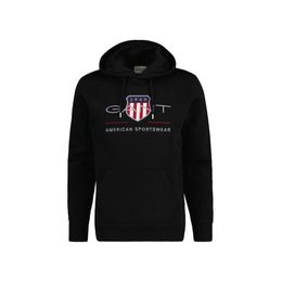 Gant Sweatshirt in Schwarz | Gr.: 5XL