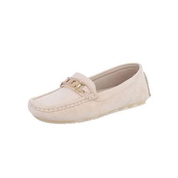 Ital-Design Halbschuh in Beige | Gr.: 37