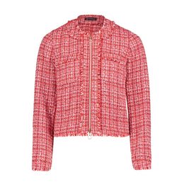 Betty Barclay Blazer-Jacke mit Fransen in Red/Pink | Gr.: 44