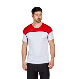 Herren Change By Erima T-Shirt in wei&szlig;/rot/schwarz | Gr.: 164