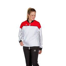 Damen Change By Erima Pr&auml;sentationsjacke in wei&szlig;/rot/schwarz | Gr.: 36