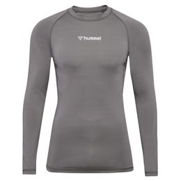 Hummel T-Shirt Hmlbl Herren in STEEL GRAY | Gr.: S