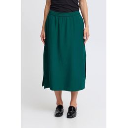 b. young BYMMIDDE LONG SKIRT - LIGHT WOVEN Loose fit in Sea Moss Melange | Gr.: 38