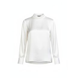 Posh Gear Blouse 'Seidenbluse Satinoseta' female White size XXL