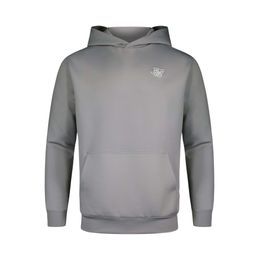 SikSilk Kapuzenpullover Essentials Poly in Grey | Gr.: M