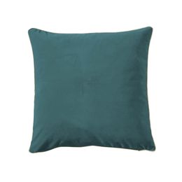 Pichler Kissenh&uuml;lle Melva in teal | Gr.: 40x40 cm