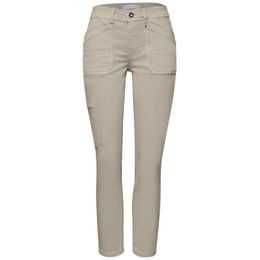 Street One Hose in beige washed | Gr.: W33/L28
