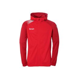 Kempa Kapuzenjacke Ambition 28 in rot/chilirot | Gr.: 128