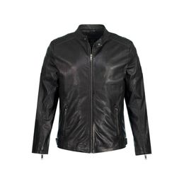 JP1880 Lederjacke in schwarz | Gr.: 4XL