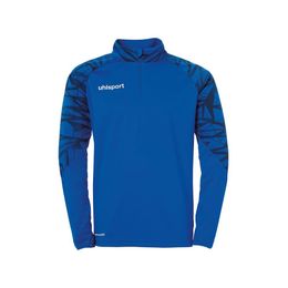 Uhlsport 1/4 ZIP TOP GOAL 25 1/4 ZIP TOP in azurblau/marine | Gr.: 140